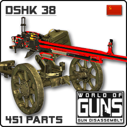 World of Guns: Gun Disassembly :: DShK 38 for World of Guns